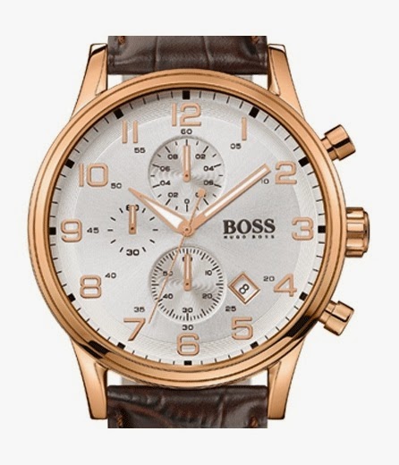 TOPTENFASHIONNEW: HUGO BOSS MENS WATCHES ROSE GOLD